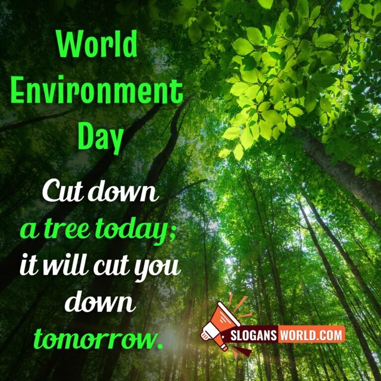 Best World Environment Day Slogans for a Greener Planet - Slogans World