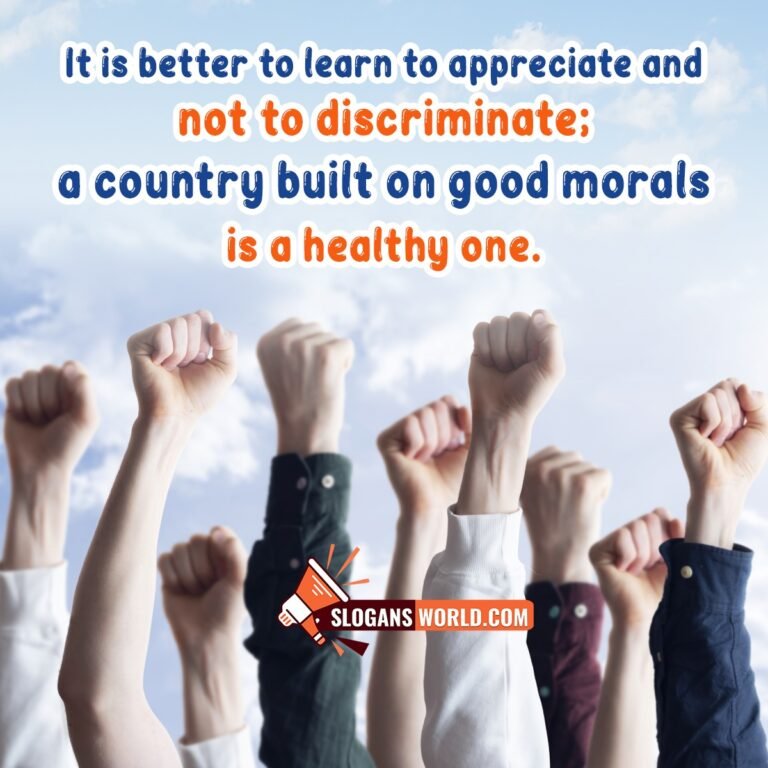 Gender Equality Slogans for Awareness and Social Change