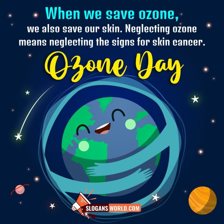 Best Ozone Day Slogans for Environmental Protection - Slogans World