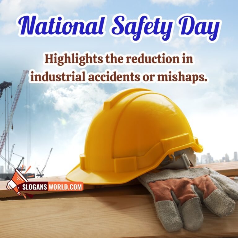 National Safety Day Slogans to Promote Awareness - Slogans World
