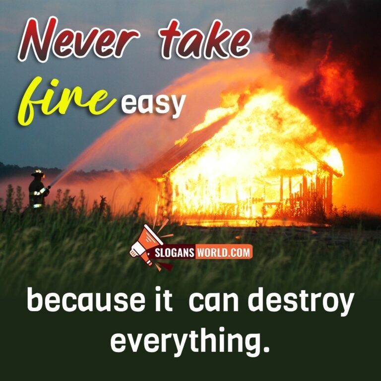 Best Fire Safety Slogans for Emergency Preparedness - Slogans World