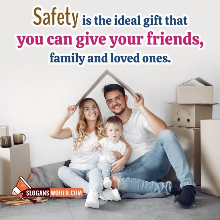 Top Safety Slogans for School, Home, and Workplace Awareness - Slogans ...