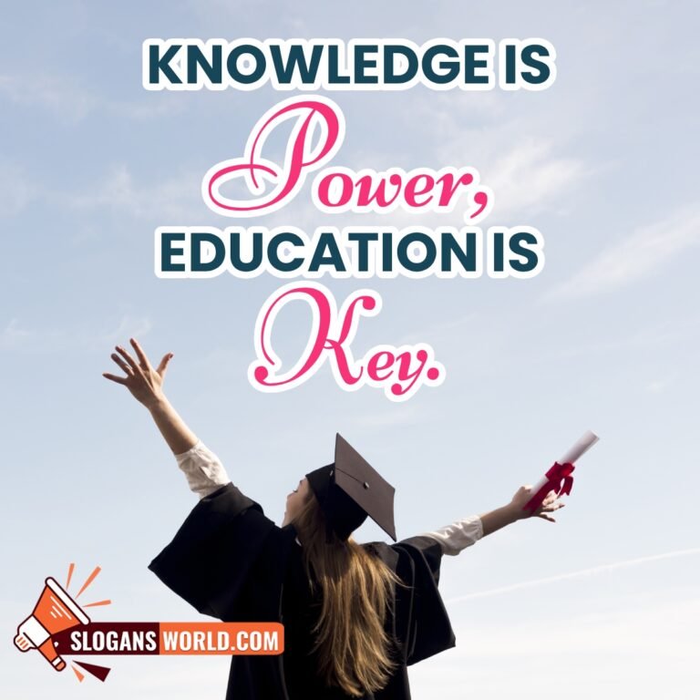 Powerful Education Slogans to Inspire Learning