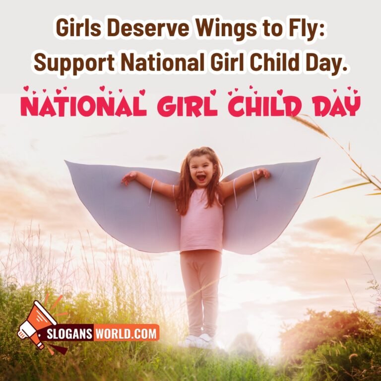 National Girl Child Day Slogans to Promote Equality - Slogans World