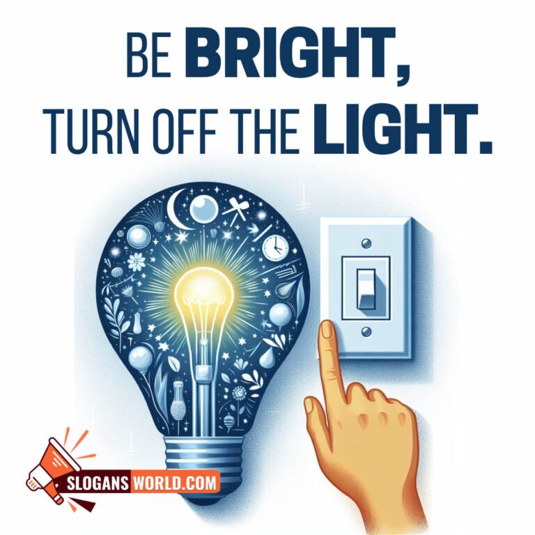 Best Save Electricity Slogans to Conserve Power and Energy - Slogans World