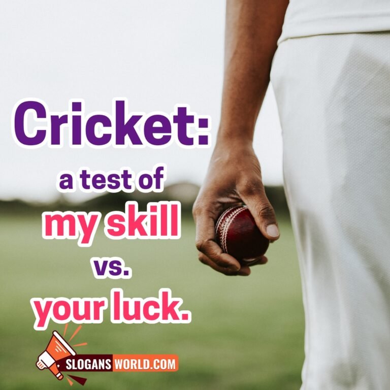 Cool Cricket Slogans for Fans and Players - Slogans World