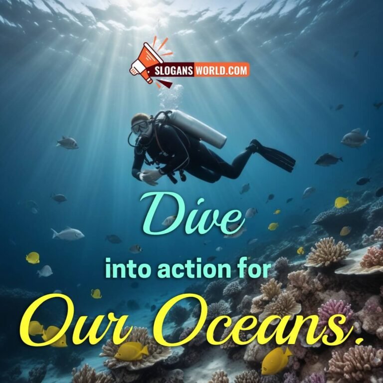 Creative Slogans for World Oceans Day - Slogans World