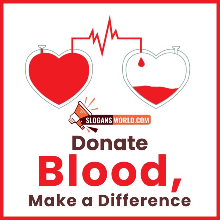 Lifesaving Slogans for Blood Donor Day - Slogans World