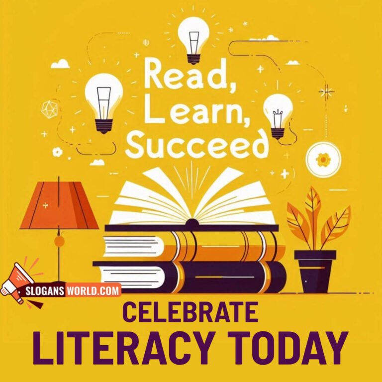 Educational Slogans for International Literacy Day - Slogans World
