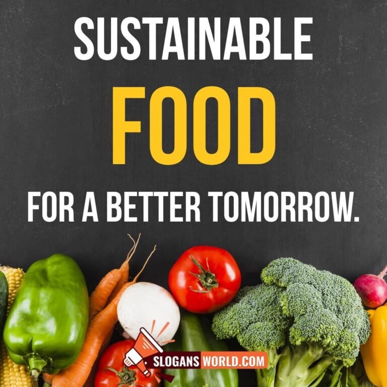 Global Awareness Slogans for World Food Day - Slogans World