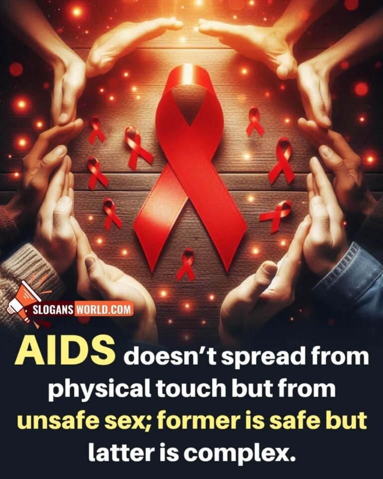 Slogans to Spread Awareness on World AIDS Day - Slogans World
