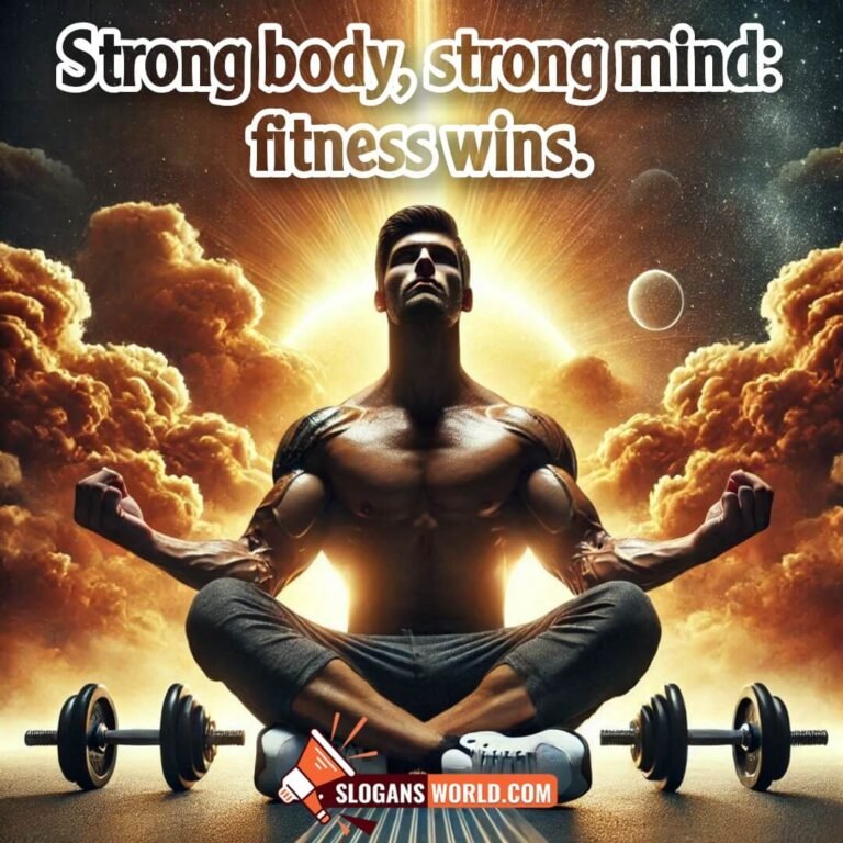 Motivational Fitness Slogans to Stay Fit - Slogans World