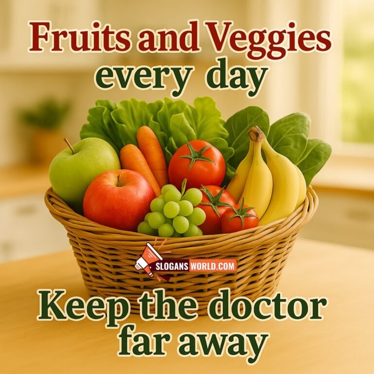 Catchy Food Slogans for Healthy Eating and Smart Choices