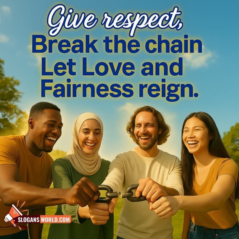 Powerful Slogans on Equality to Promote Unity and Fairness