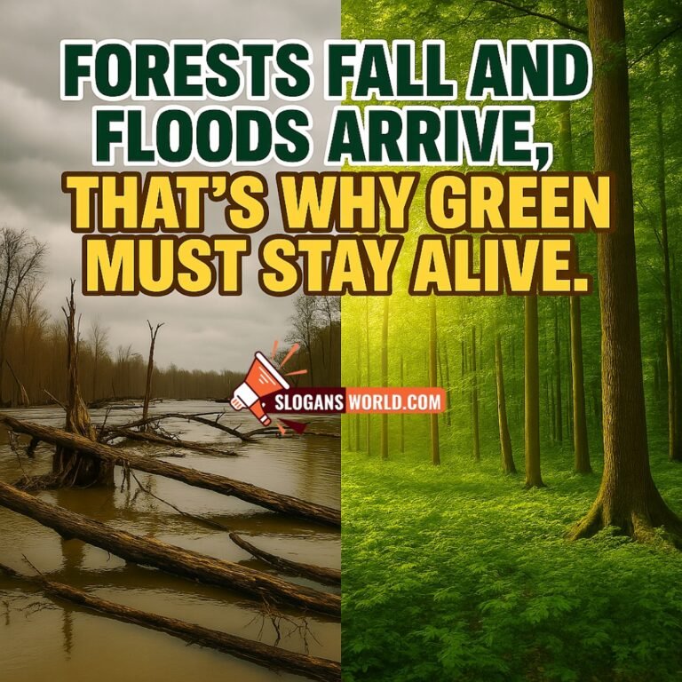 Creative Forest Conservation Slogans for Eco Awareness & Action