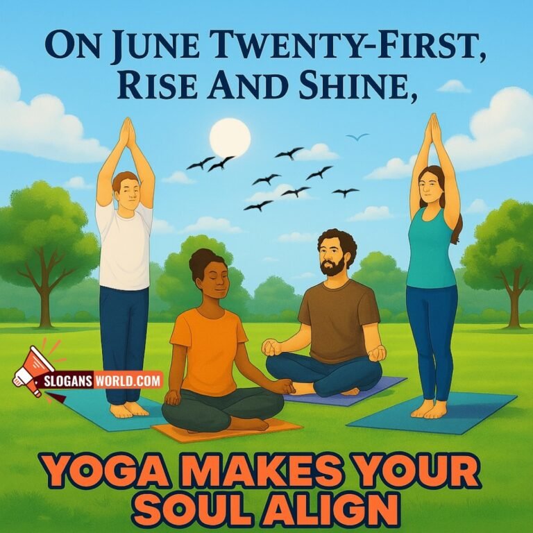 Top Yoga Slogans for Wellness, Balance & Daily Inspiration - Slogans World