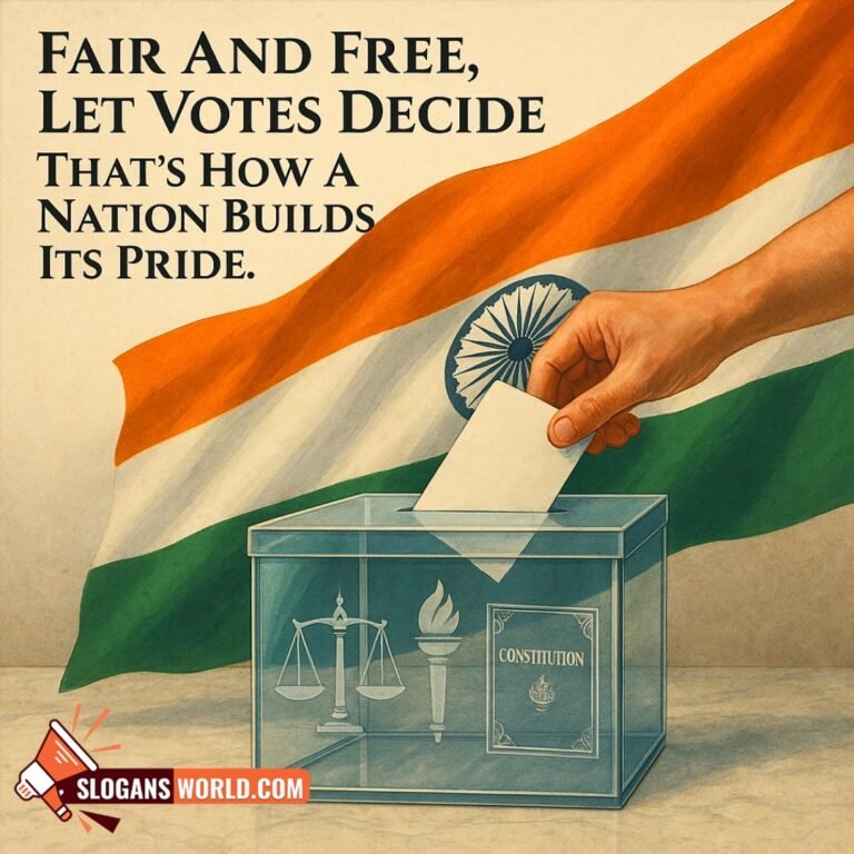 Powerful Election and Democracy Slogans for Awareness