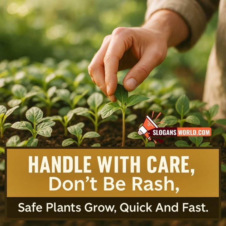 Best Plant Safety Slogans to Promote Greener & Safer Gardening