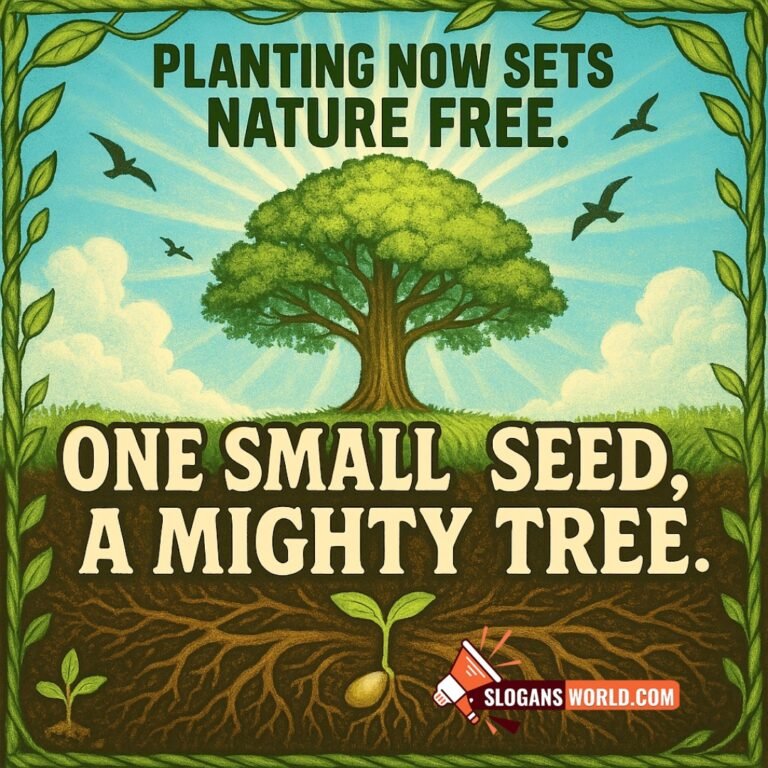 Powerful & Catchy Planting Trees Slogans for Awareness - Slogans World