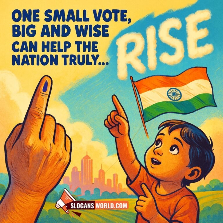 Powerful Election and Democracy Slogans for Awareness