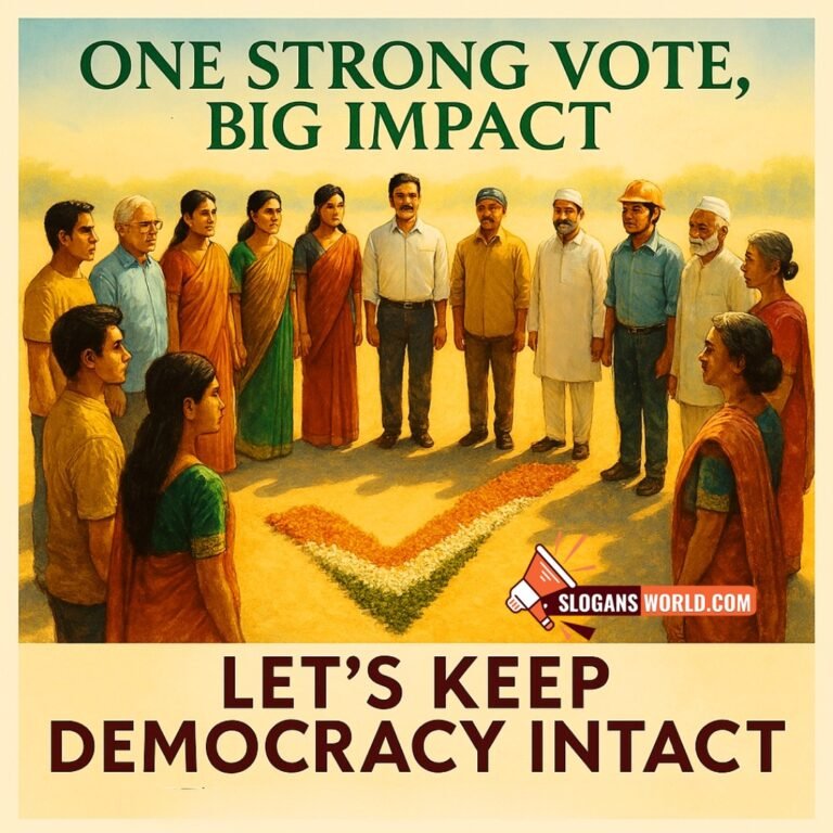Best Voting Awareness Slogans to Inspire Every Voter