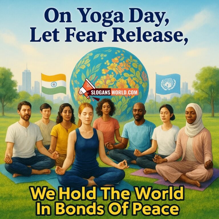 Best Slogans for International Yoga Day - Slogans World