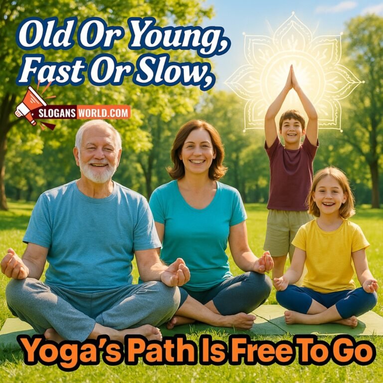 Top Yoga Slogans for Wellness, Balance & Daily Inspiration - Slogans World