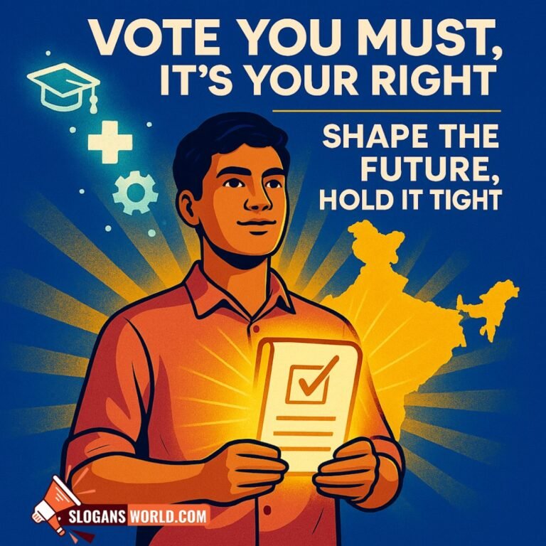 Powerful Election and Democracy Slogans for Awareness