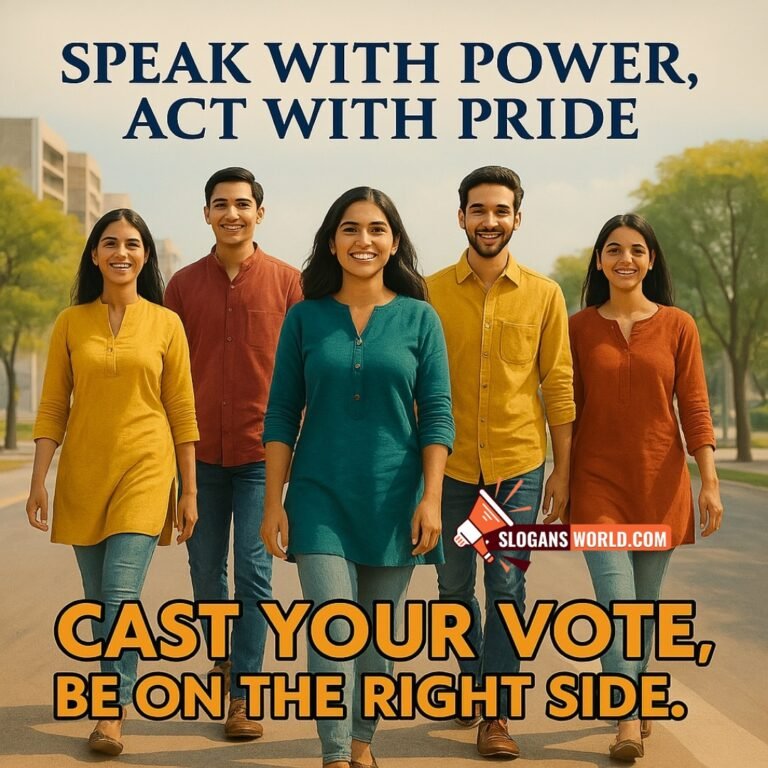 Best Voting Awareness Slogans to Inspire Every Voter